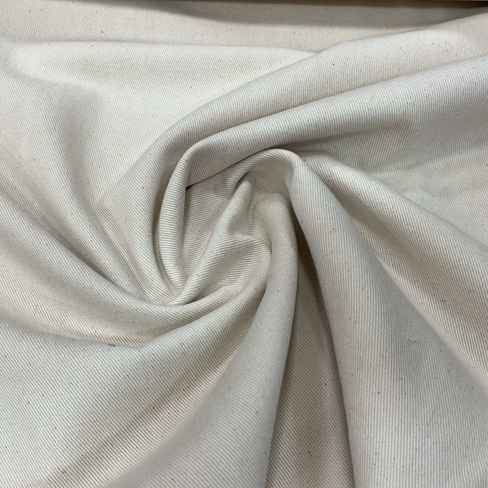 TECIDO PARA DECORAÇÃO SARJA BULL COR NATURAL 380,58 G/M² 100% ALGODÃO ...