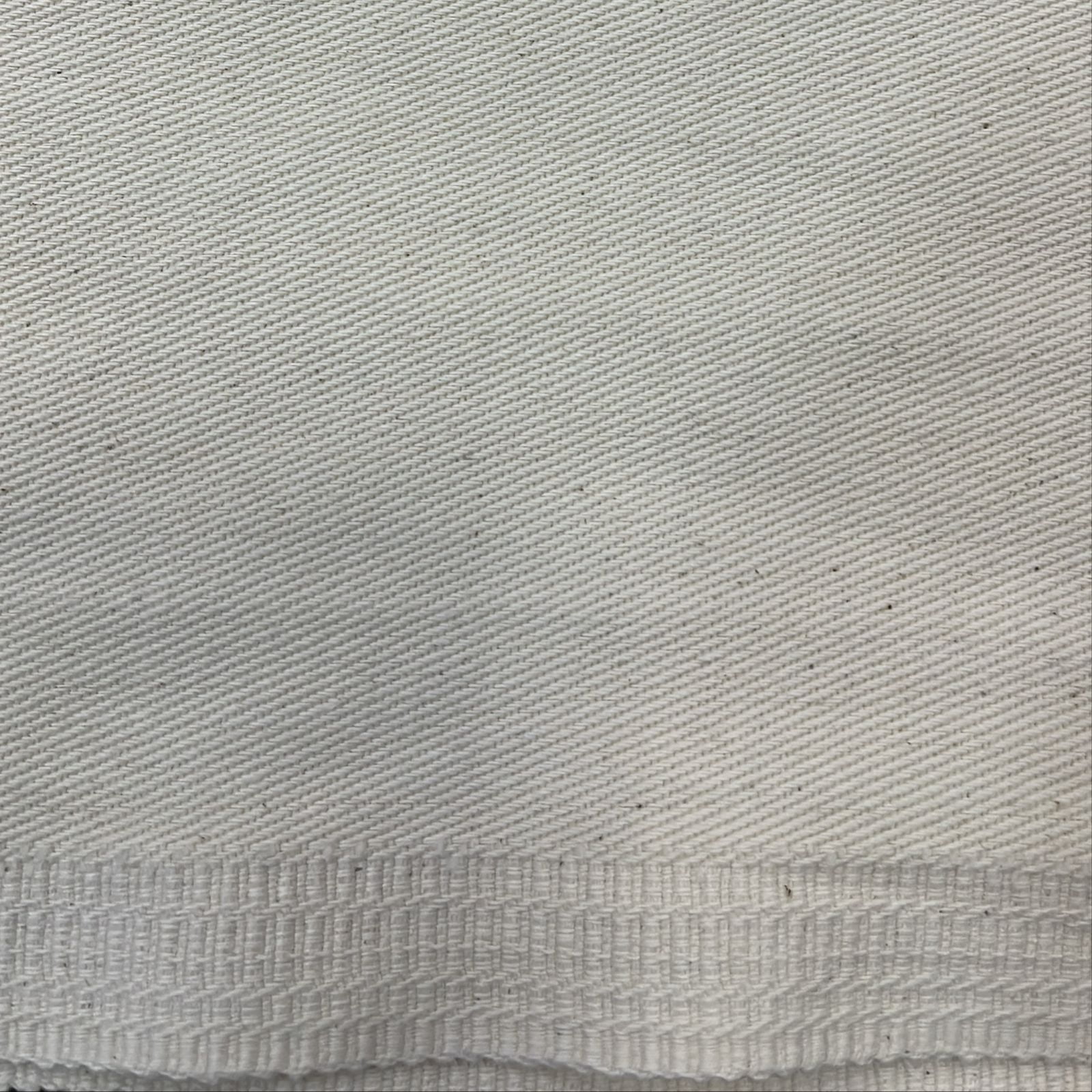 TECIDO PARA DECORAÇÃO SARJA BULL COR NATURAL 380,58 G/M² 100% ALGODÃO ...