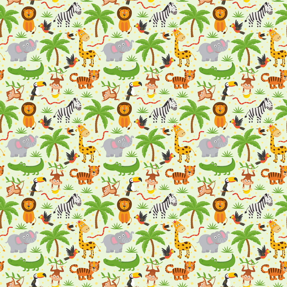 TRICOLINE ESTAMPA DIGITAL SAFARI FUNDO VERDE 100% ALGODÃO COM 1,50 LG ...