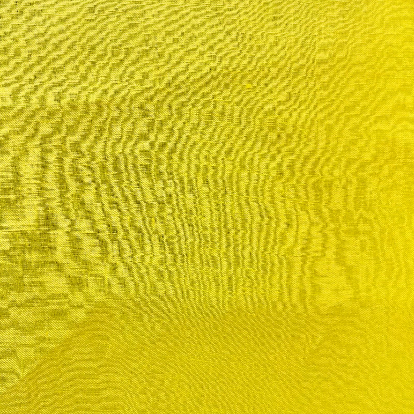 TECIDO CAMBRAIA DE LINHO PURO COR AMARELO 100% LINHO GRAMATURA 120 G/M² ...