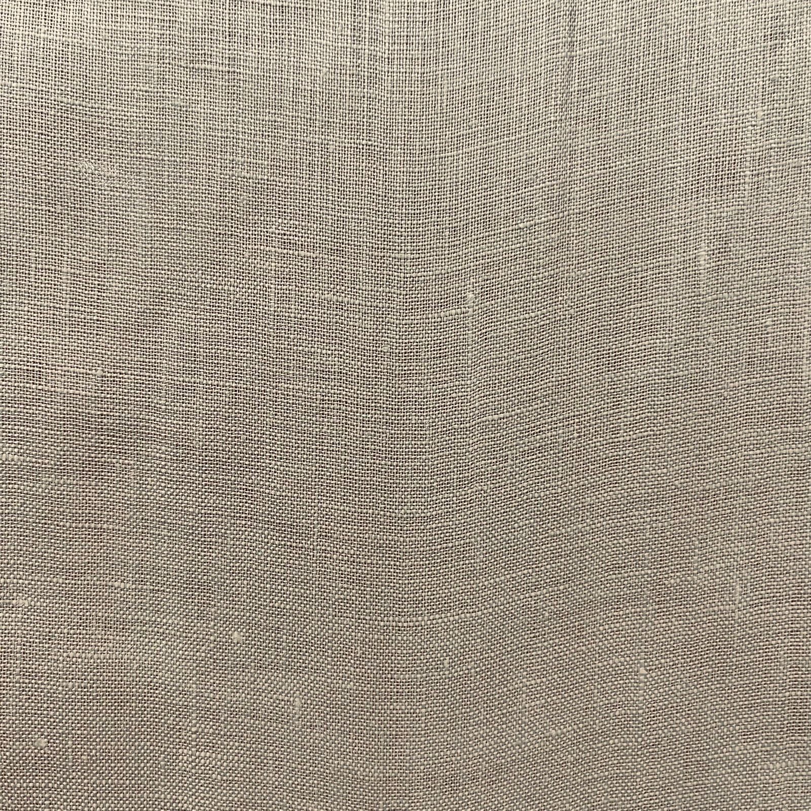 TECIDO CAMBRAIA DE LINHO PURO COR BEGE 100% LINHO GRAMATURA 120 G/M² ...