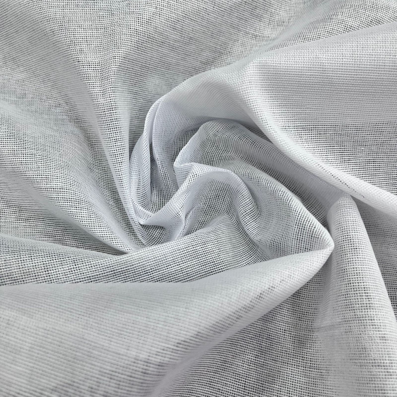 TECIDO MORIM BRANCO 50% ALGODÃO E 50% POLIÉSTER 77 G/M2 COM 0,80 CM ...